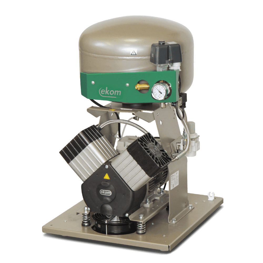 Compresor Ekom 25 litri cu uscator de aer, fara ulei